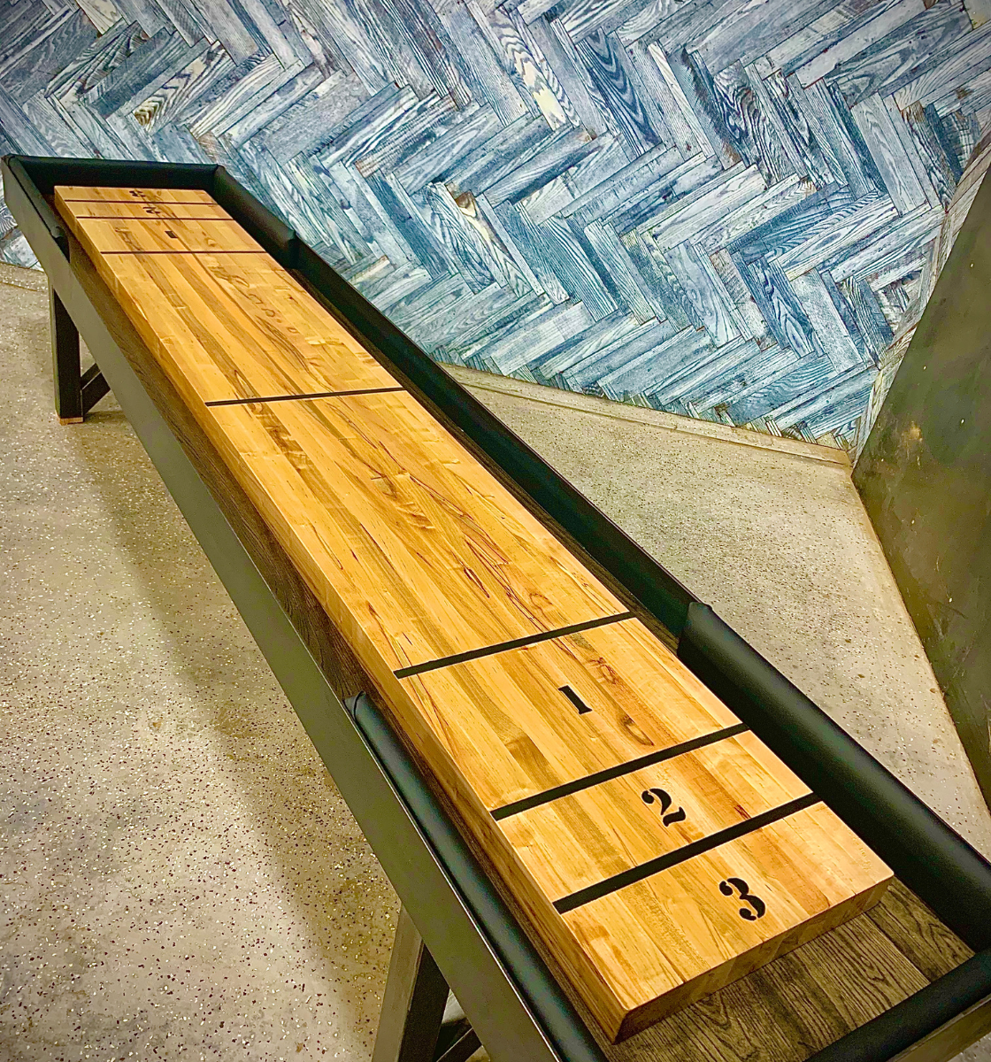 Custom Shuffleboard Tables | Oak City Customs