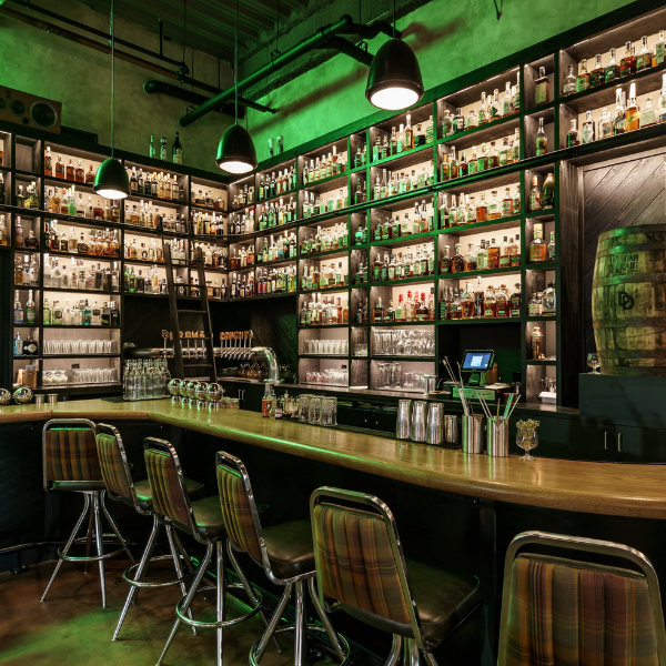 Commercial Bar Build | Custom Bar Kits | Oak City Customs