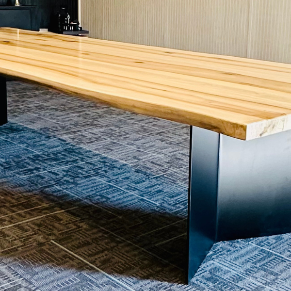 Custom Conference Tables & Logo Tables | Oak City Customs