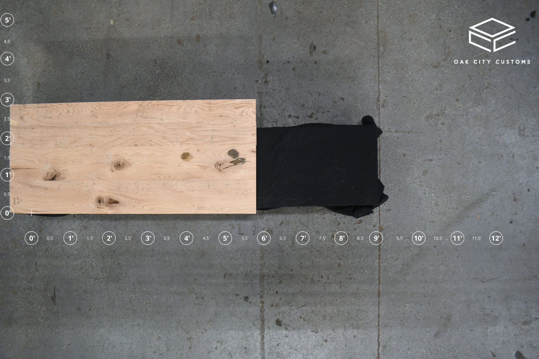 (Pre-Built) Red Oak Classic-Cut Tabletop #PB085 76" x 33" x 1.5" – Oak ...