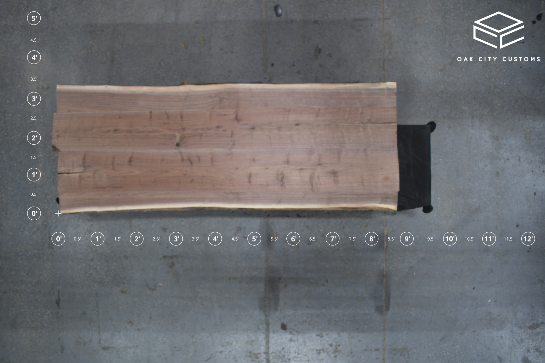 (Pre-Built) Walnut Live Edge Tabletop #PB159 100" x 36" - 39" x 2.2 ...