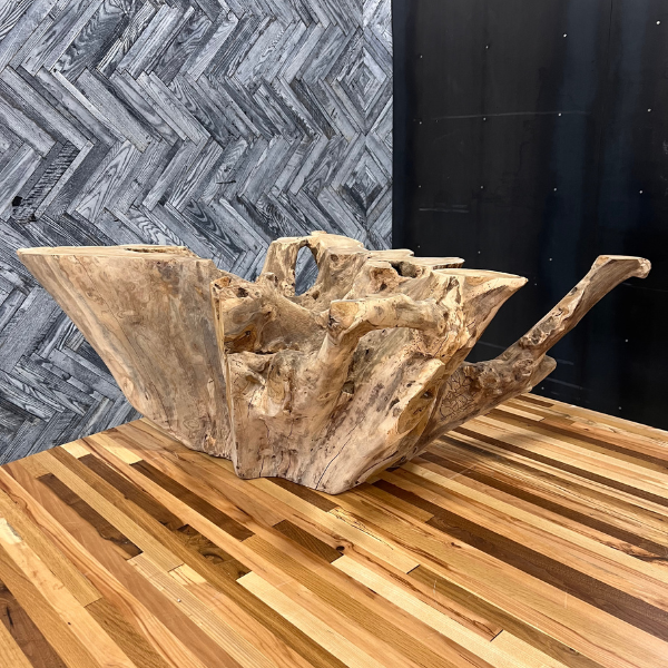 Teak Root Table Base #R005 | Oak City Customs