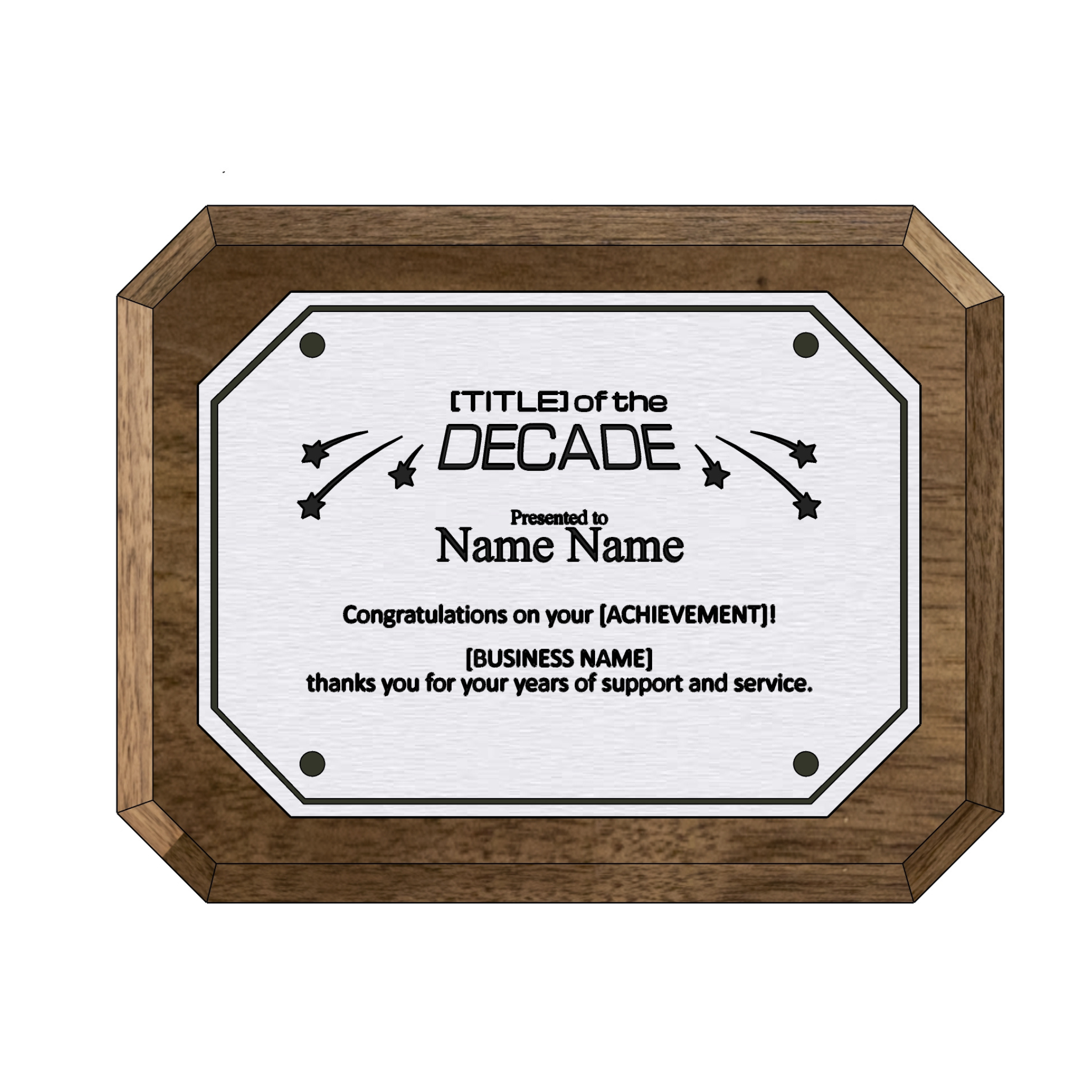 Custom Plaque – Oak City Customs