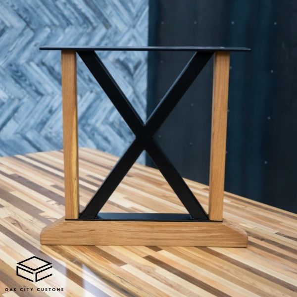 Nantahala | Custom Table Base | 100% Custom Made – Oak City Customs