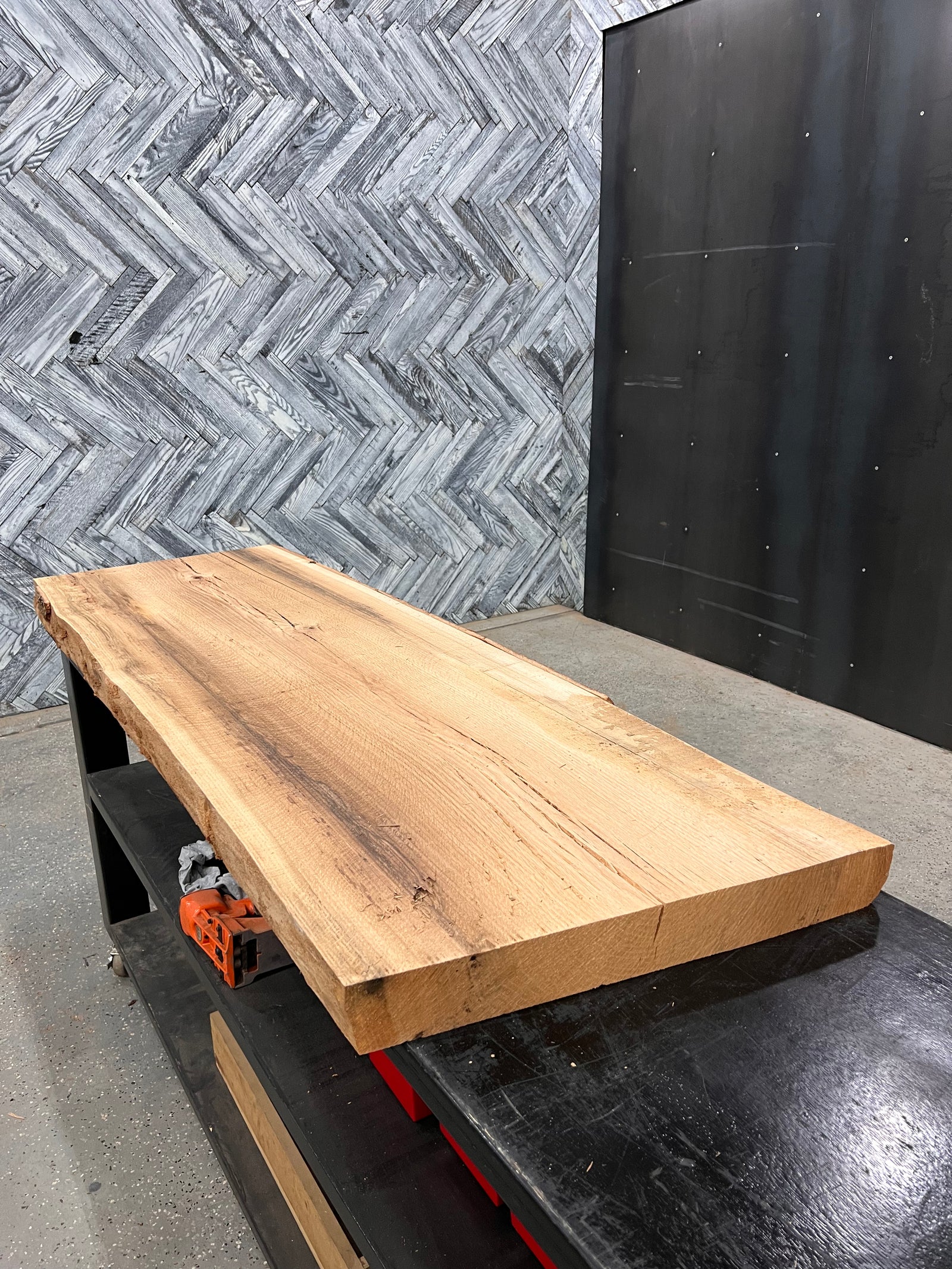 White Oak Live Edge Slab Live Edge Oak Slabs Boards Planks